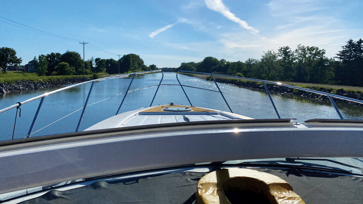 Cruising the Great Loop in a Princess V48: Mohawk Marina to Lake Erie