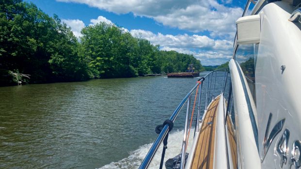 Cruising the Great Loop in a Princess V48: Mohawk Marina to Lake Erie