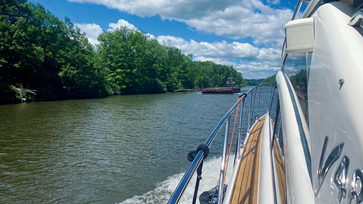 Cruising the Great Loop in a Princess V48: Mohawk Marina to Lake Erie