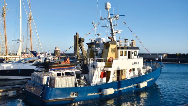 Around the world in a 24m boat: Part one - How Iain Macneil found MV Astra