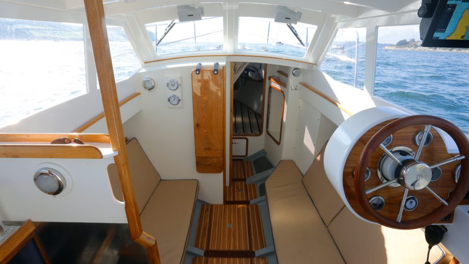 How we converted our wooden sailboat into a charming motoryacht