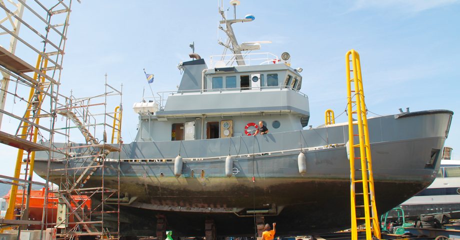 Around the world in a 24m boat: Part two – How Iain Macneil refitted MV ...