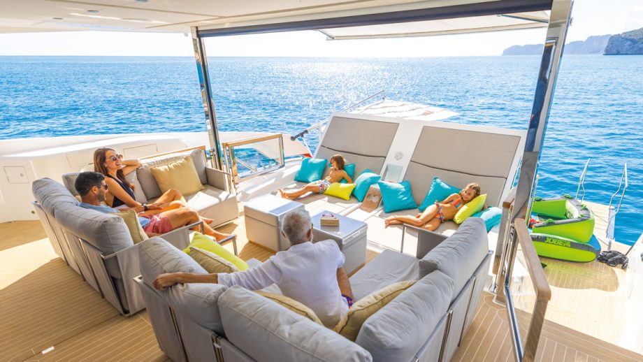 Sunseeker 90 Ocean review: Brave design is about more its beach club