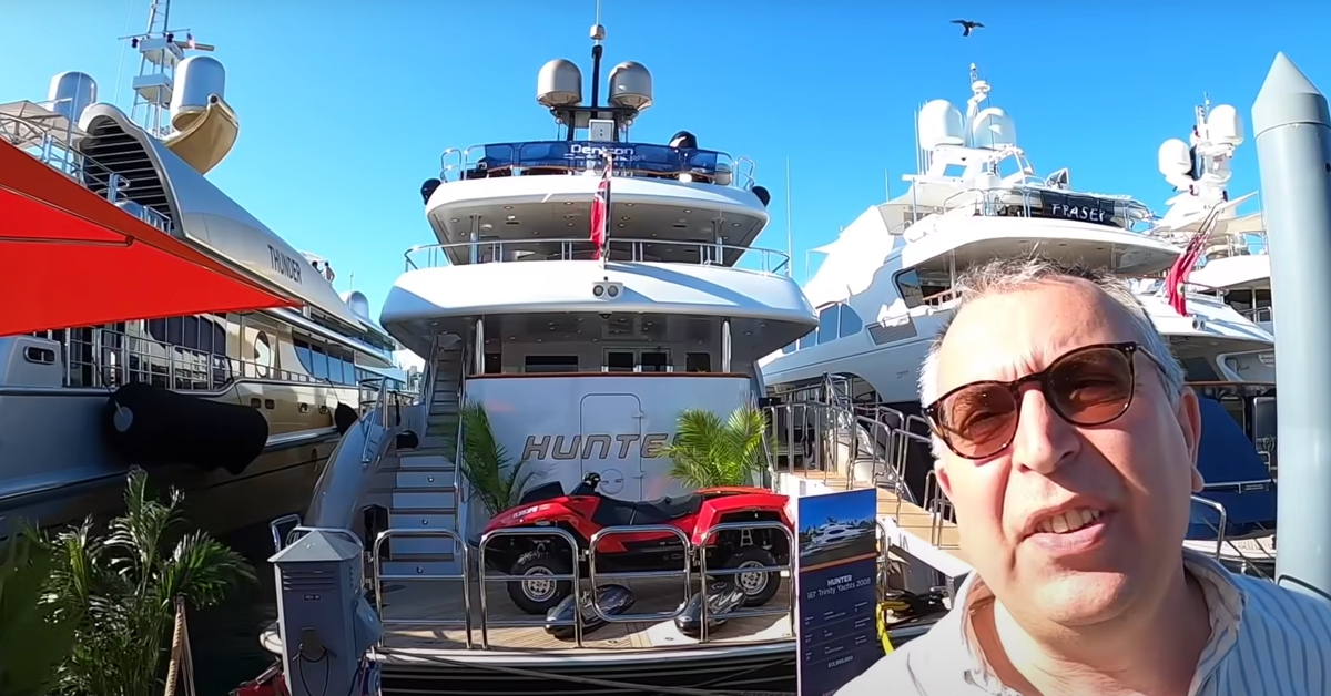 Trinity 164 tour: Monumental American yacht with an unexpected interior