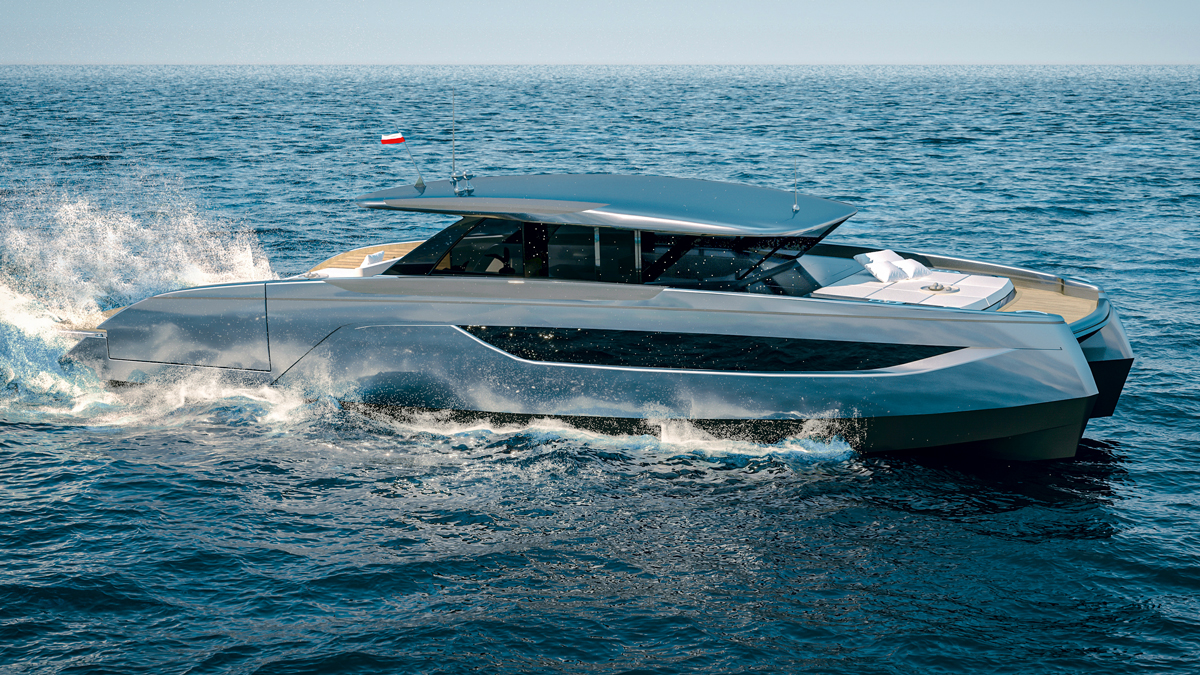 Sunreef 55 Open first look: Mystery surrounds new hybrid powercat