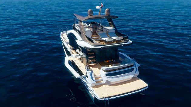 Galeon 560 Fly: Glassy new flybridge set for Miami 2023 debut