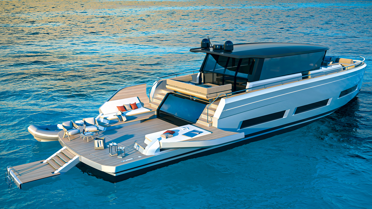 Pardo GT75 first look: New flagship to boast triple-level beach club