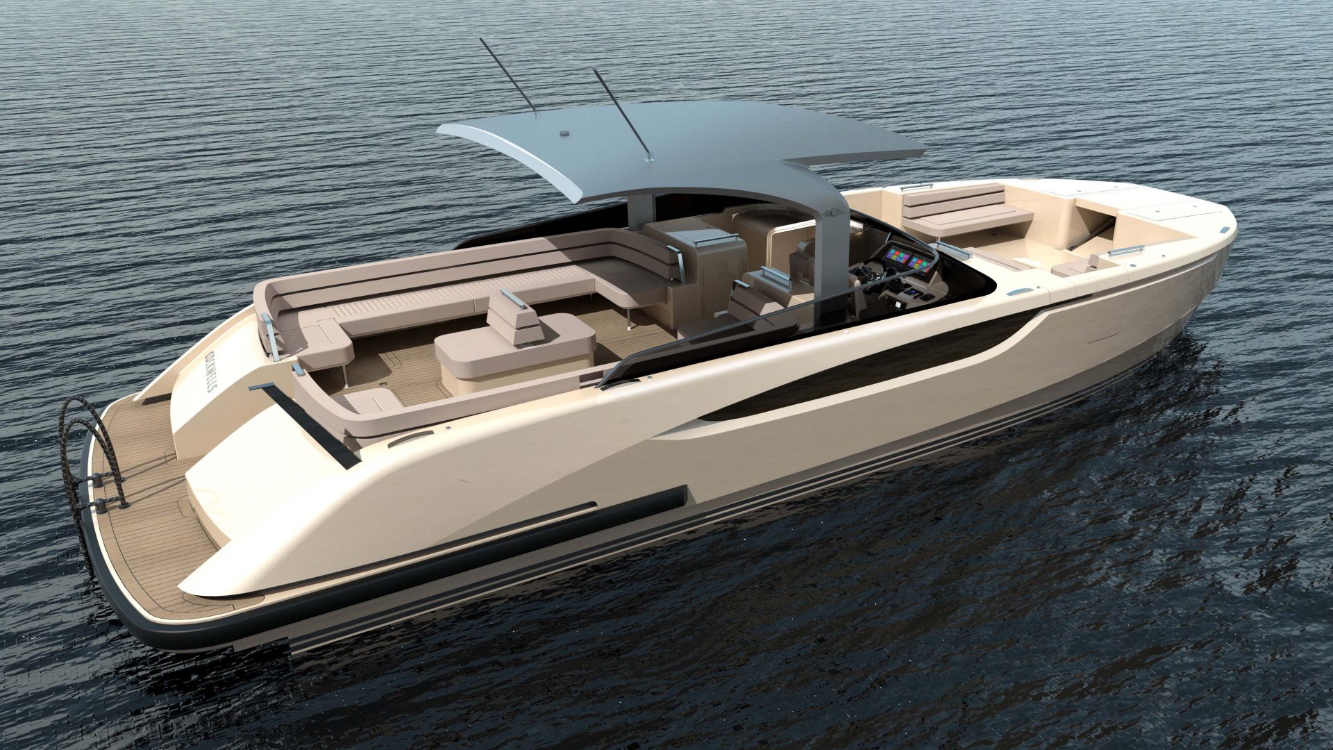 Cockwells unveils high-speed cats for 160m Lürssen superyacht