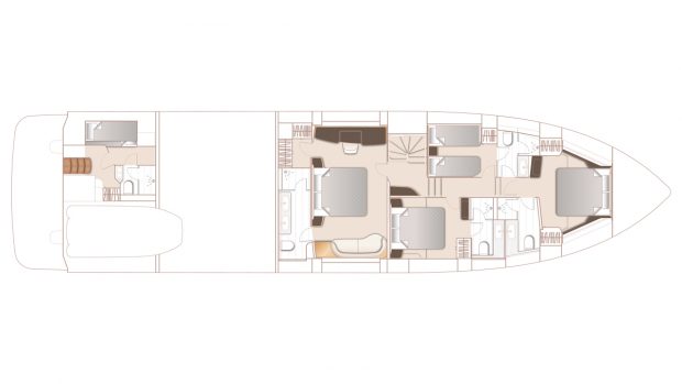 Princess S80: Supersize sportsbridge doubles up on cockpit space