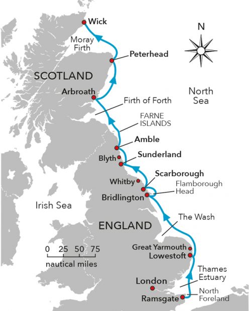 Boating around Britain in 26 days: How we overcame east coast troubles