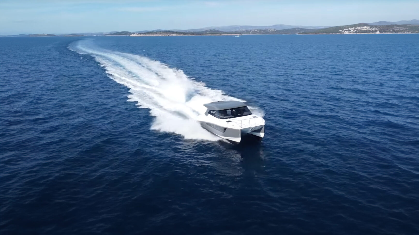 Invincible 36 Catamaran first look: Simplicity on a single level for ...