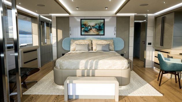 Alva Ocean Eco 90 H2: The 90ft superyacht that uses no fossil fuels at all