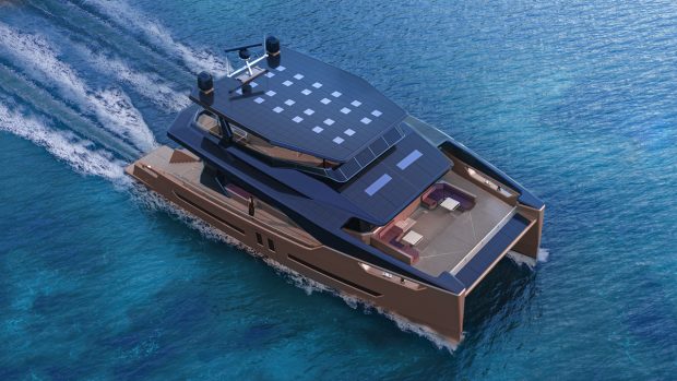 Alva Ocean Eco 90 H2: The 90ft superyacht that uses no fossil fuels at all