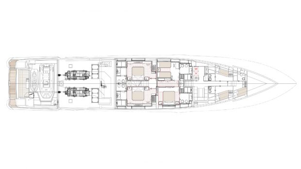 Custom Line 140 first look: New flagship superyacht from the Italian giant