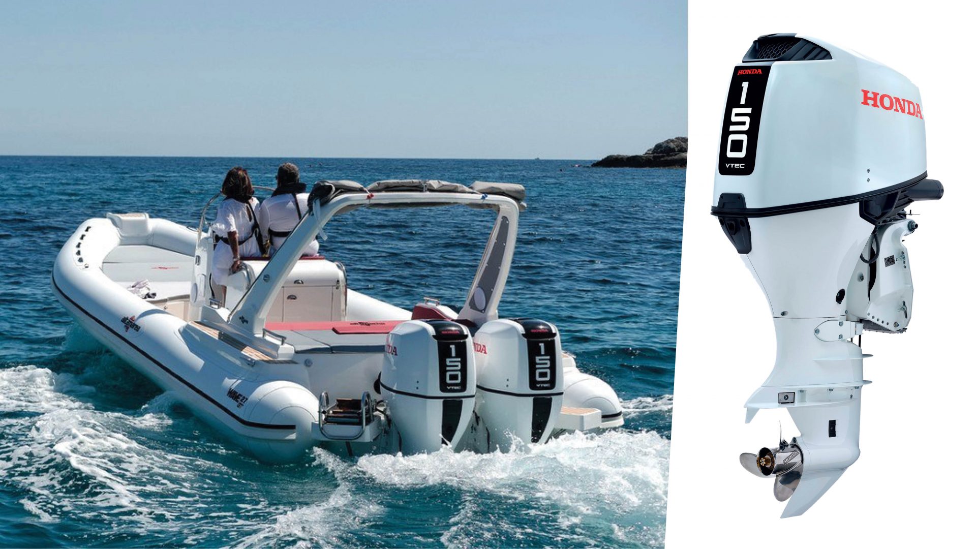 Honda Sporty White range brings iconic racing colour to their outboard ...