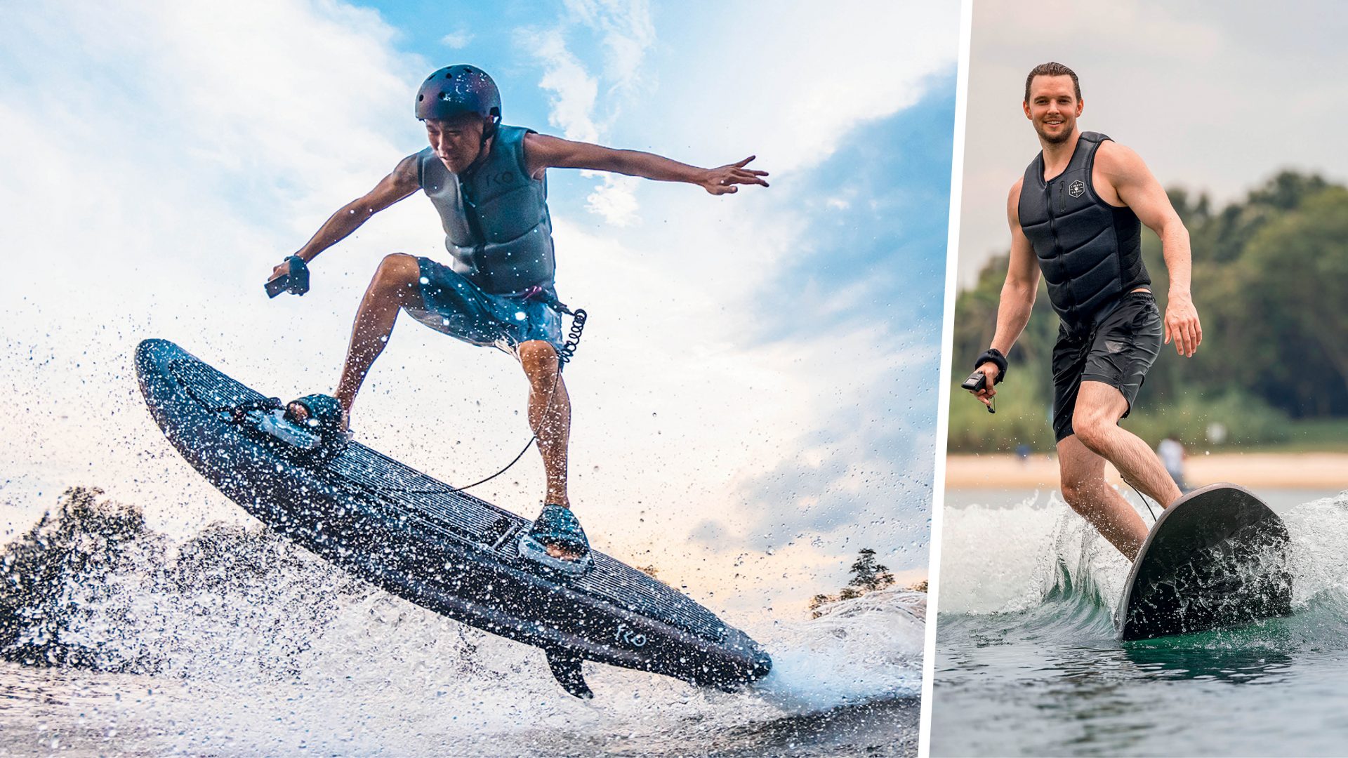 Toy of the Month: TKO’s first electric surfboard promises 30-knot speeds