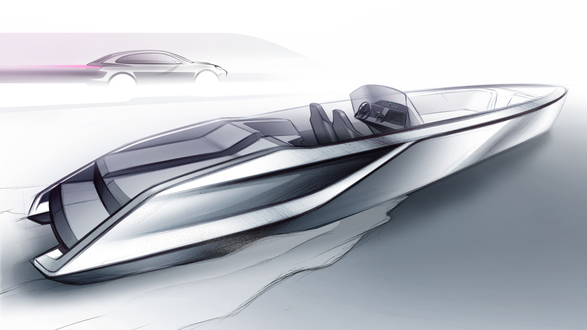 Porsche teams up with Frauscher for 850 Fantom Air electric boat