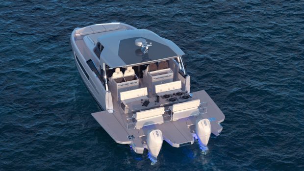 YOT 36: French yard's first purpose-built powercat to debut at Cannes