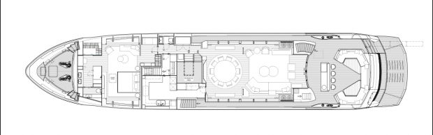Sunseeker 120 Yacht concept revealed at 2023 Monaco Yacht Show