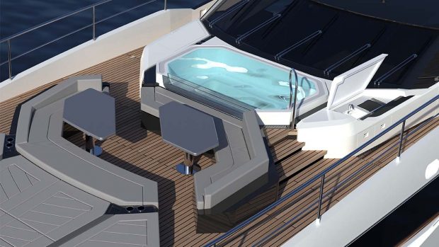 Sunseeker 120 Yacht concept revealed at 2023 Monaco Yacht Show