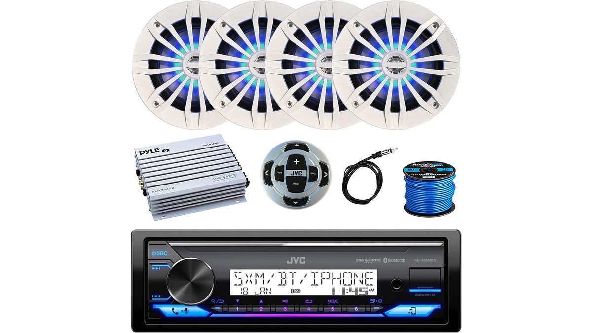 Best marine radio and speaker bundles for setting up a boat sound system