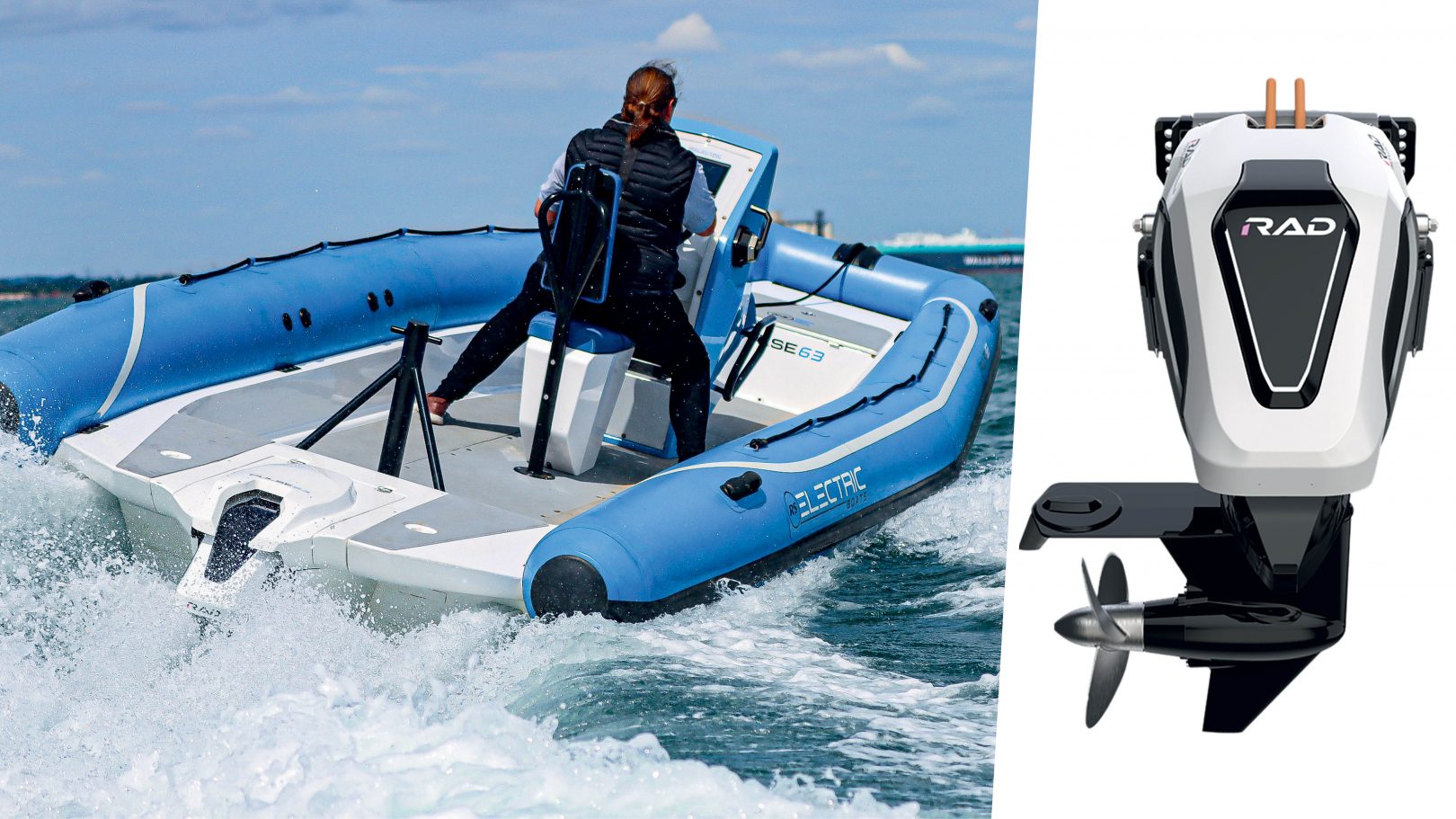 RAD40 electric outboard first look: British motor bursting with clever ...