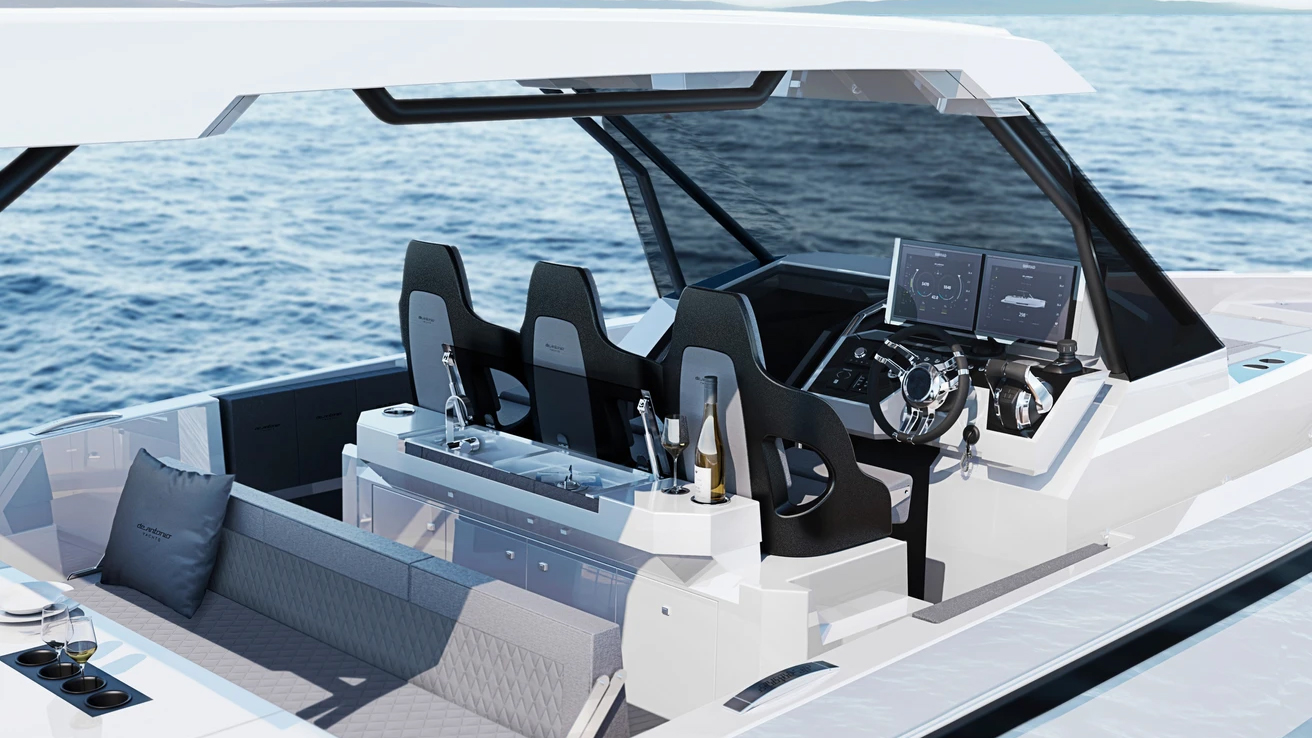 De Antonio D32 first look: Spanish yard unveils ‘revolutionary’ day cruiser