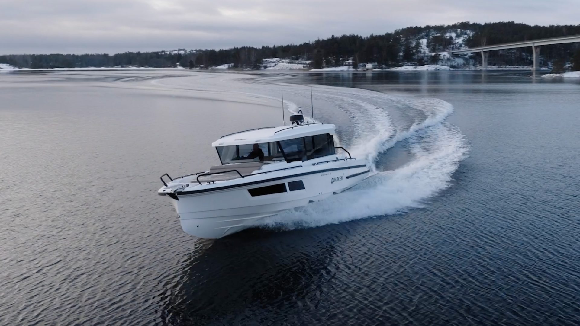 Quarken 35 Cabin tour: all-new 36ft adventure boat