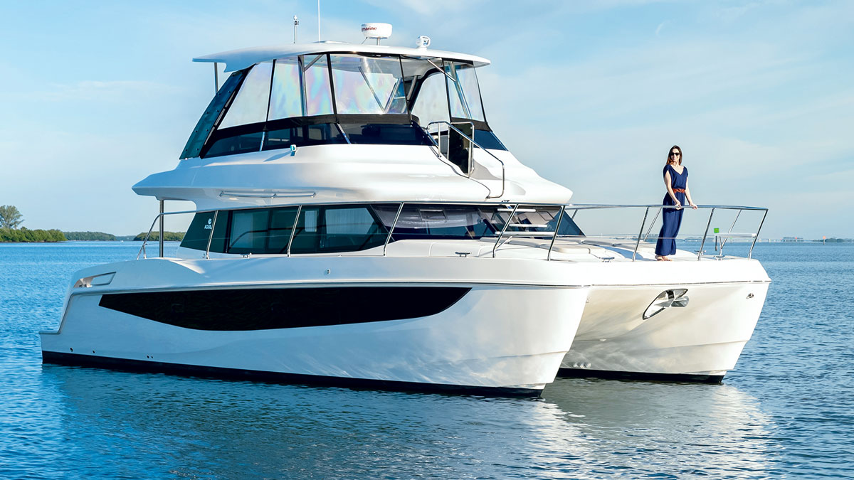 Aquila 42 yacht tour: Inside a brand new €1m luxury powercat