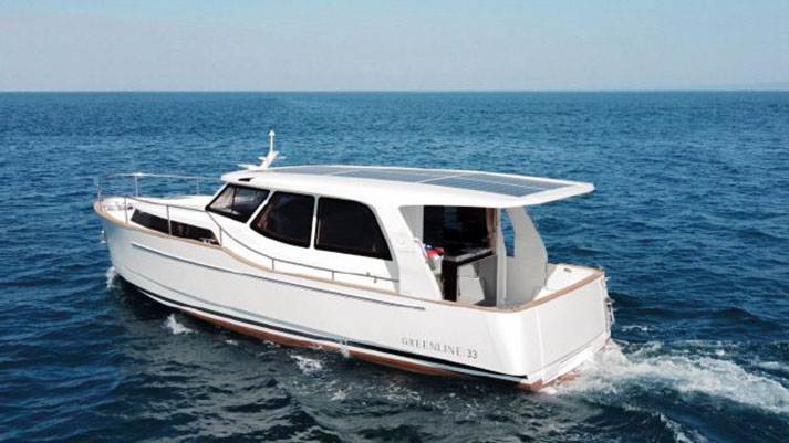 Greenline 33 used boat: Pioneering hybrid boat still making waves 15 ...