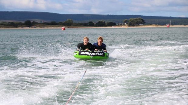 Airhead Slice 2 person boat tube review - Motor Boat & Yachting