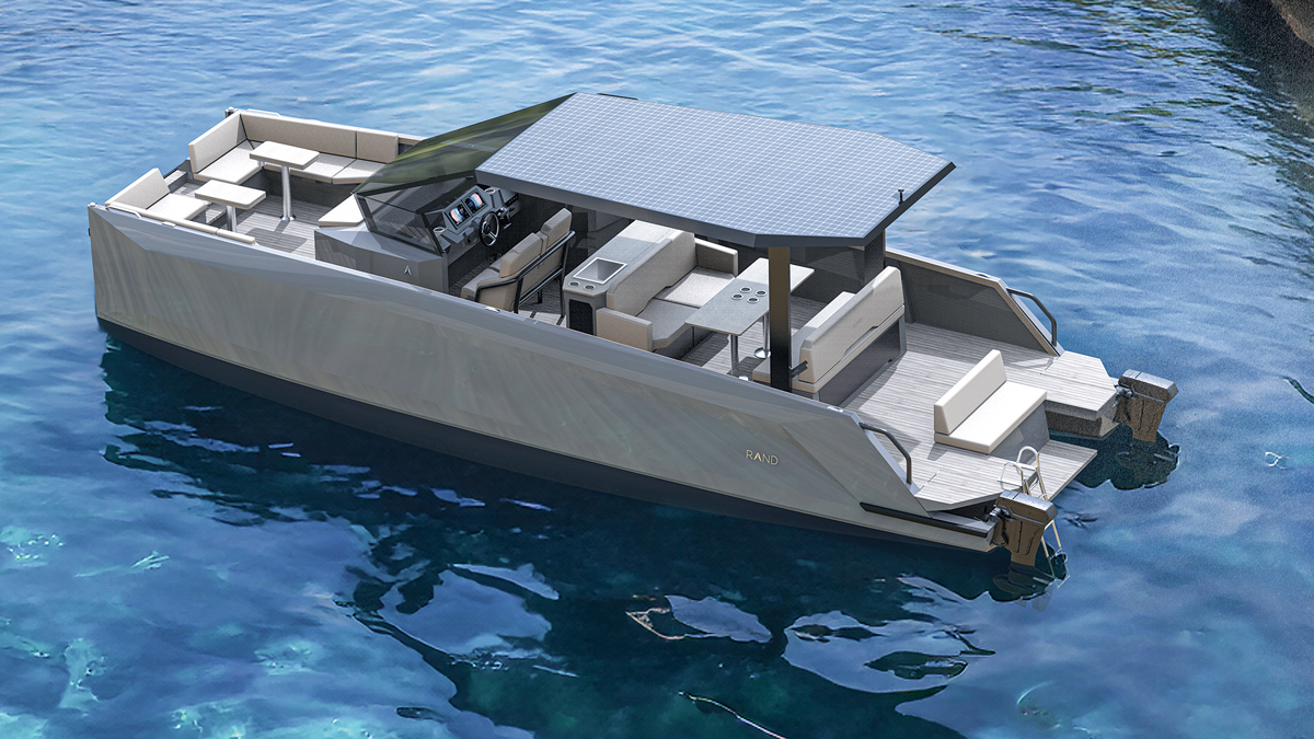 Rand Solara 33 first look: Danish yard re-invents the pontoon boat