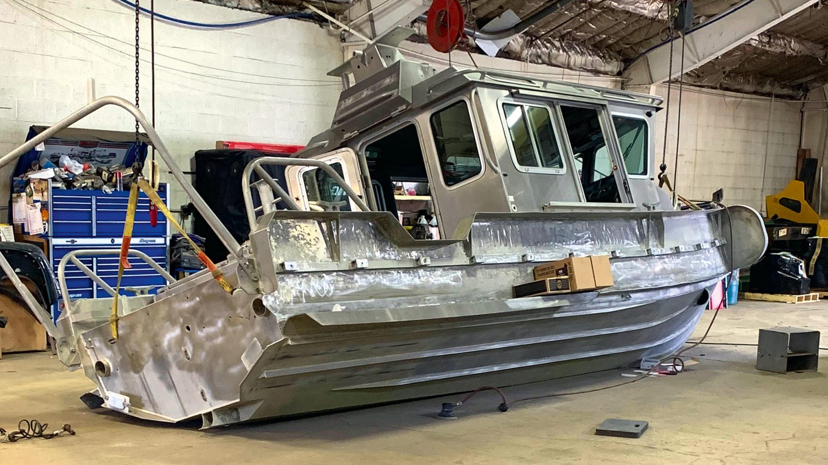 How one man turned a former Coast Guard boat into a unique cruiser