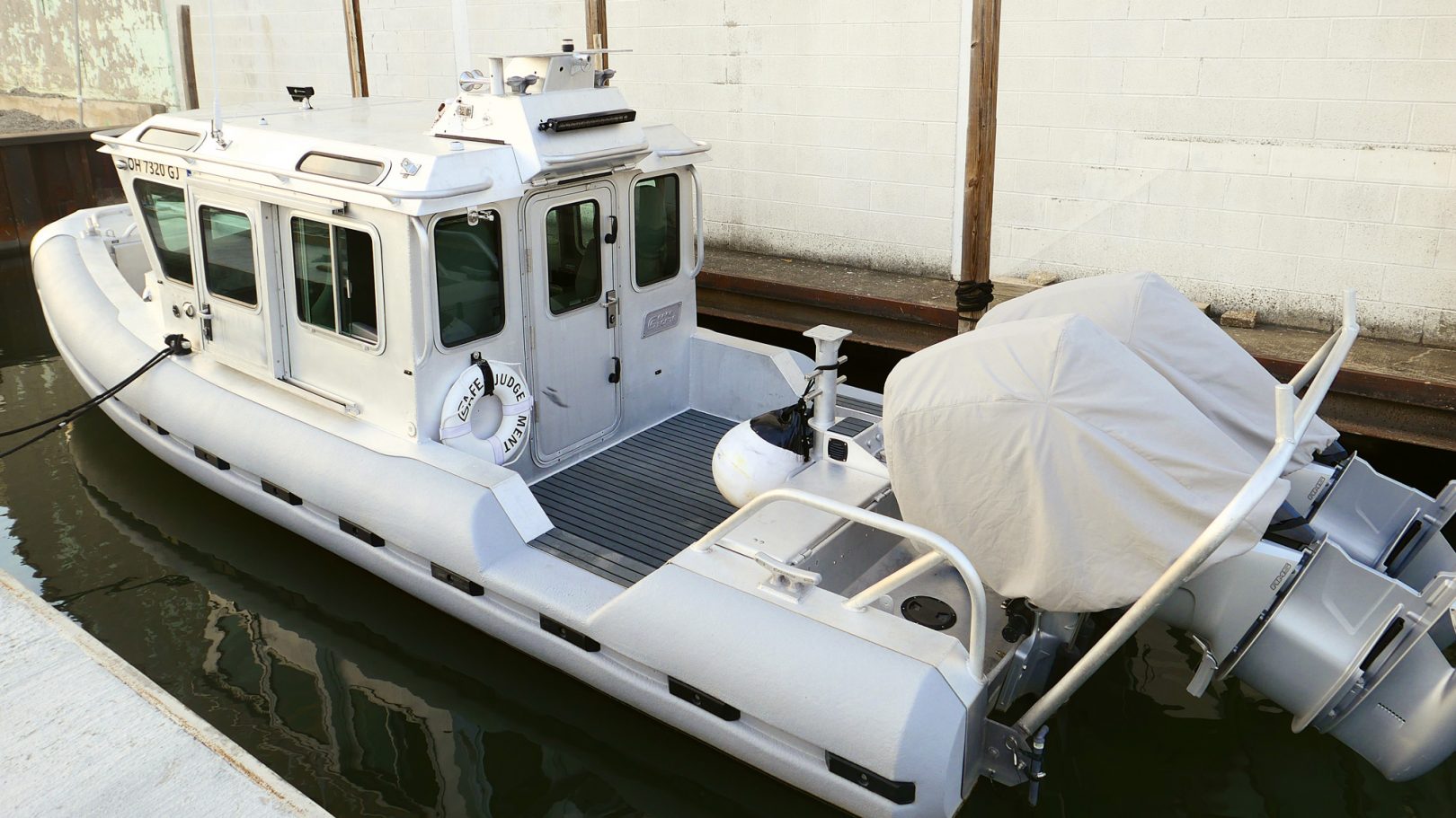 How one man turned a former Coast Guard boat into a unique cruiser
