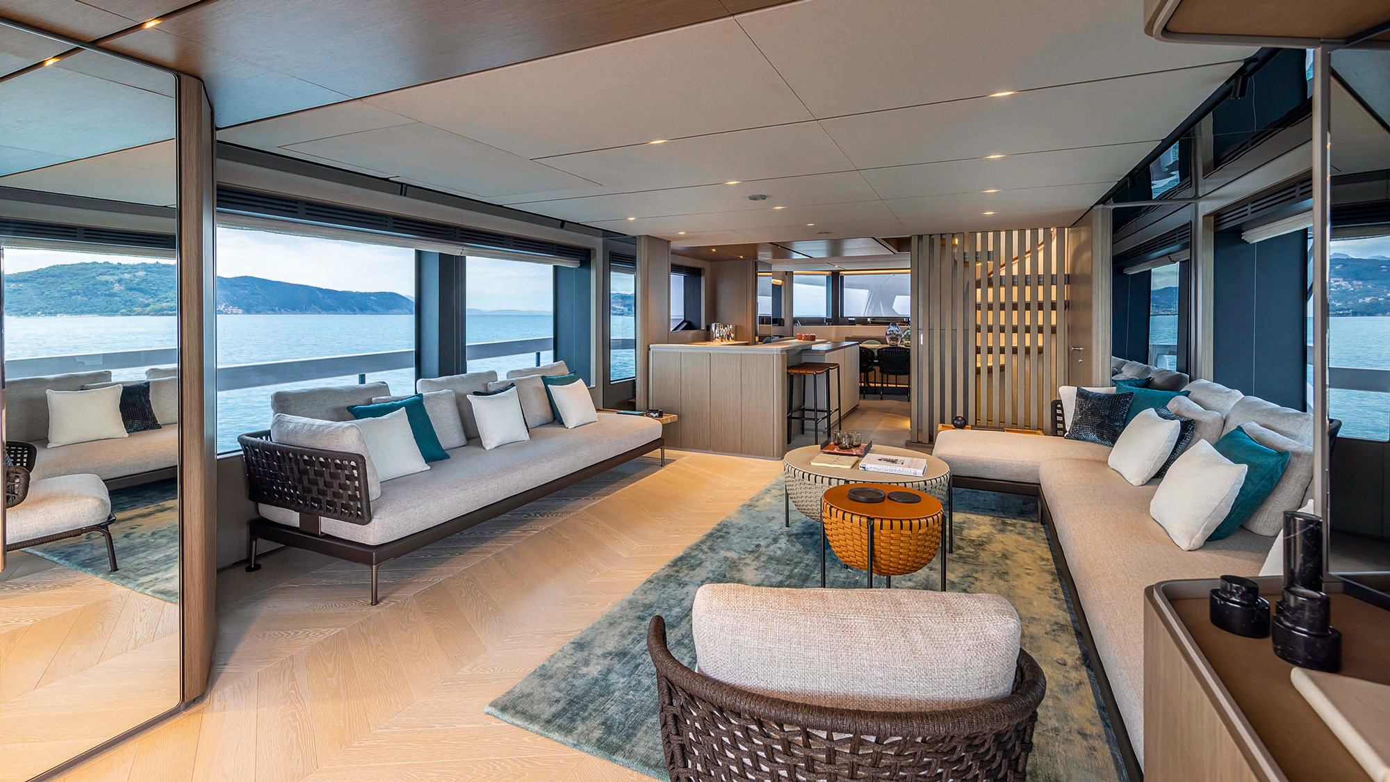 Ferretti Infynito 90 first look: 88 footer with enclosed 'all season ...