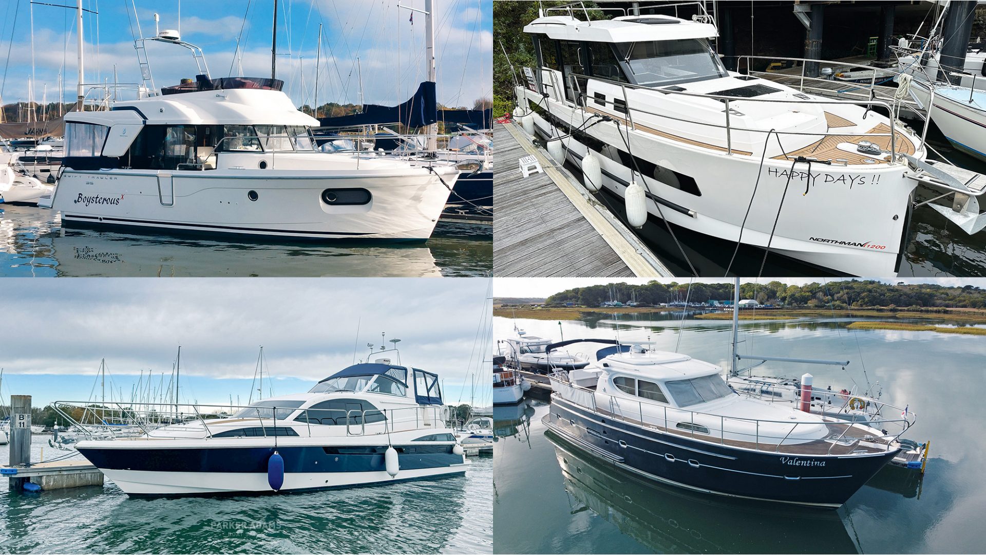 Semi-displacement motor boats: 4 of the best on the used boat market