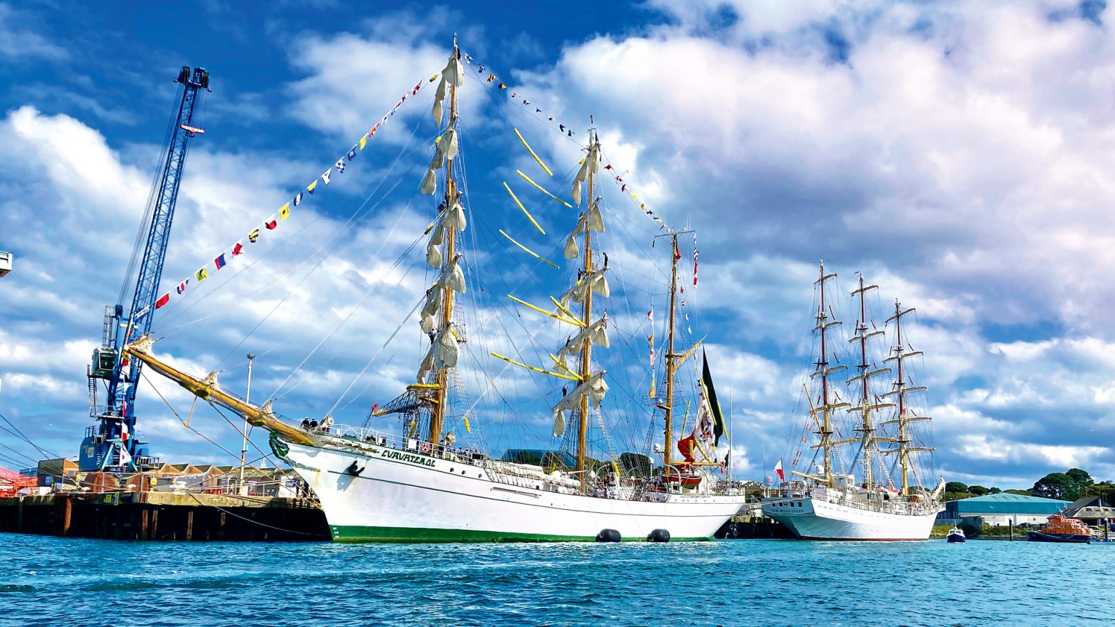 A spectacular West Country RIB adventure in search of Tall Ships ...