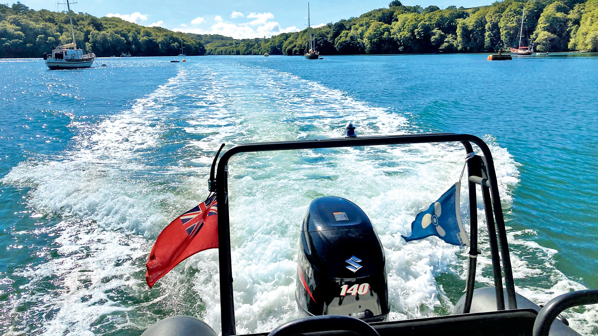 A spectacular West Country RIB adventure in search of Tall Ships ...