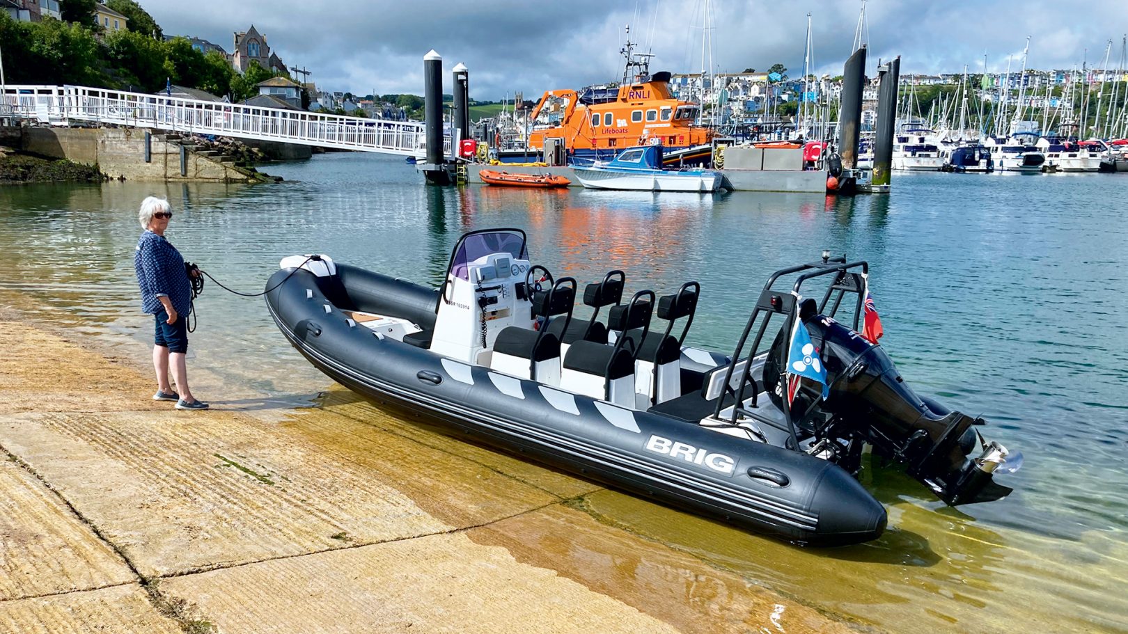 A spectacular West Country RIB adventure in search of Tall Ships ...