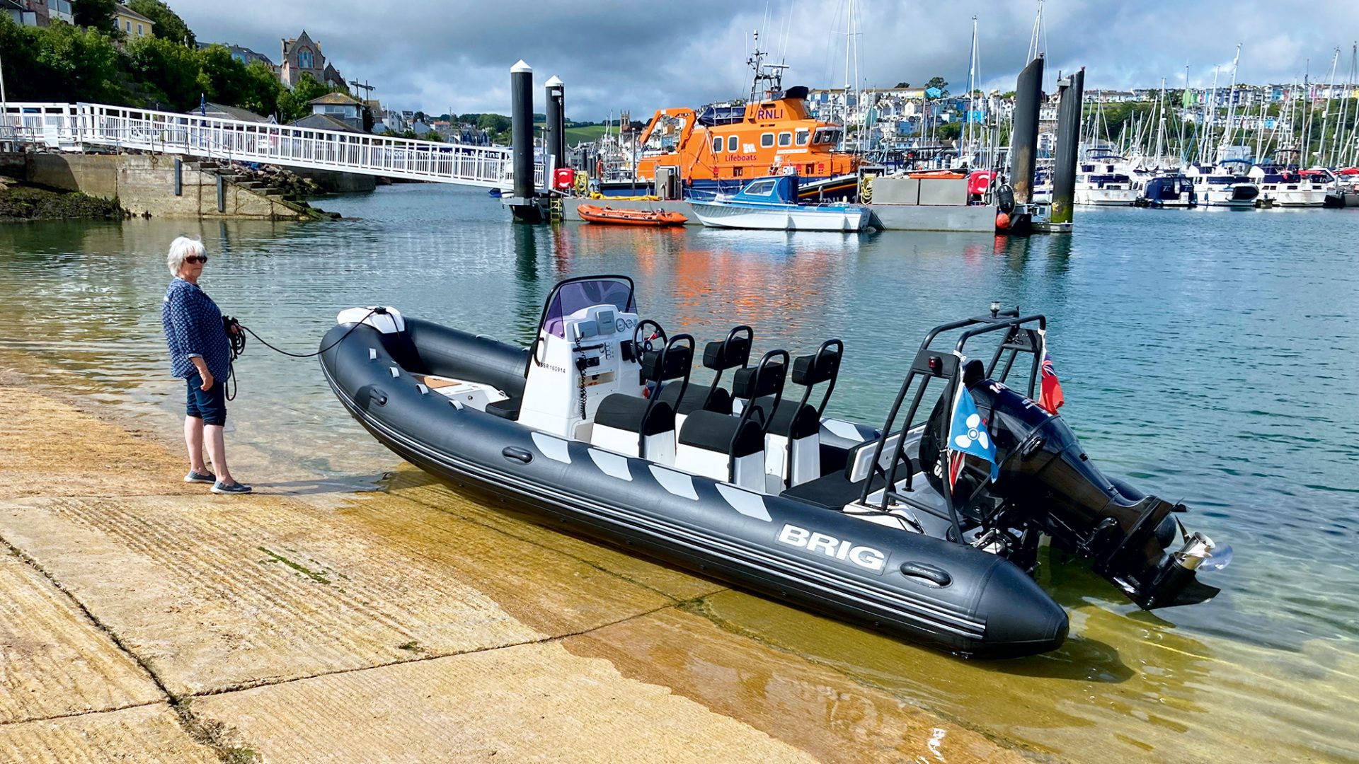 A spectacular West Country RIB adventure in search of Tall Ships ...