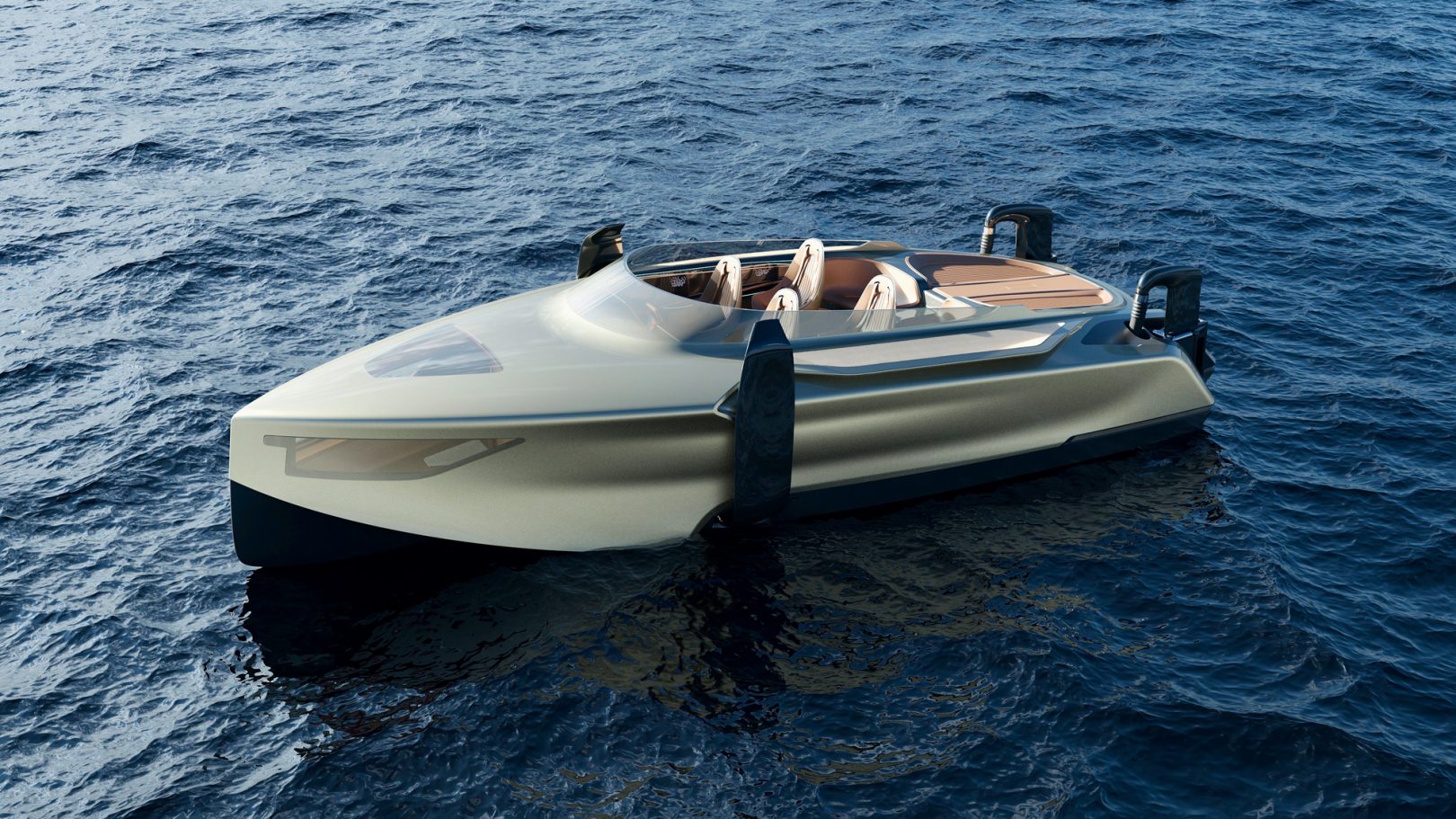 What we know so far about Enata's designer foiling motor boat, Vatoz