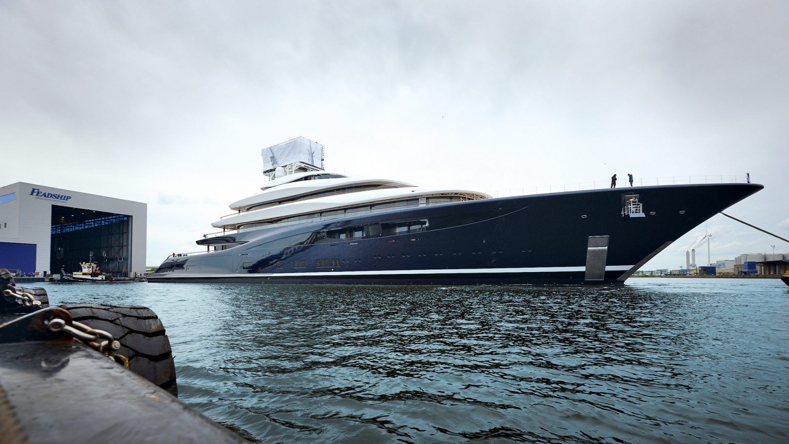 Project 821: The world’s first hydrogen-powered superyacht