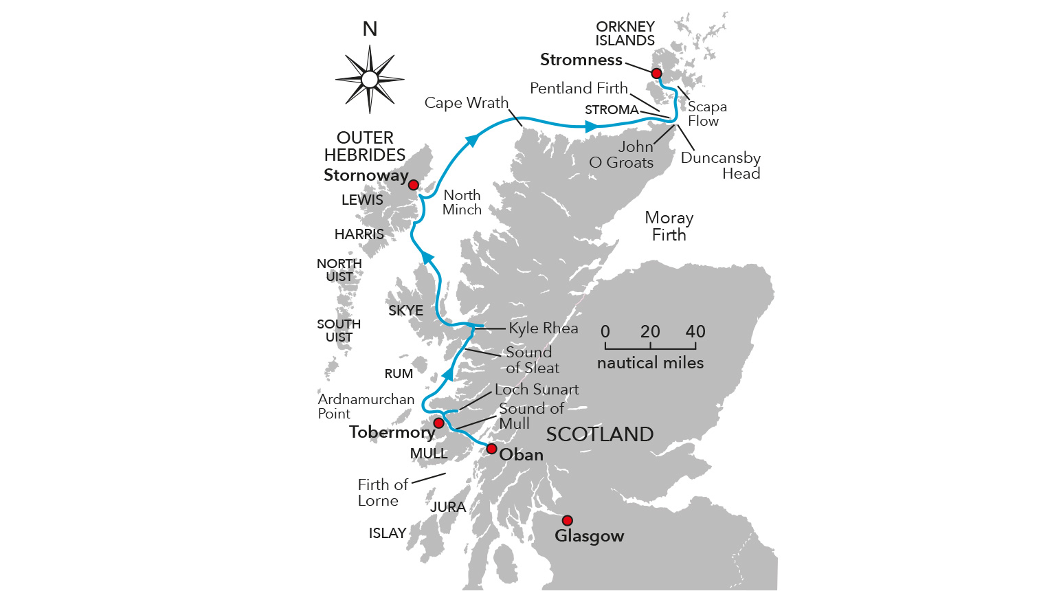 Circumnavigating Great Britain in an 18ft speedboat: Round Scotland's ...