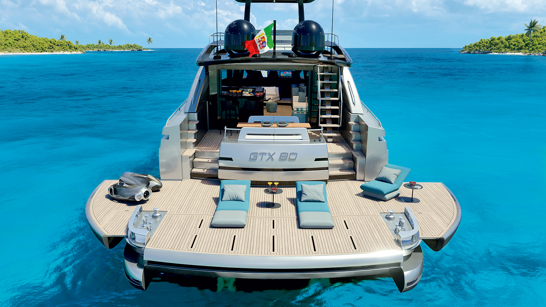 Pershing GTX80 first look: 80ft Sports Utility Yacht