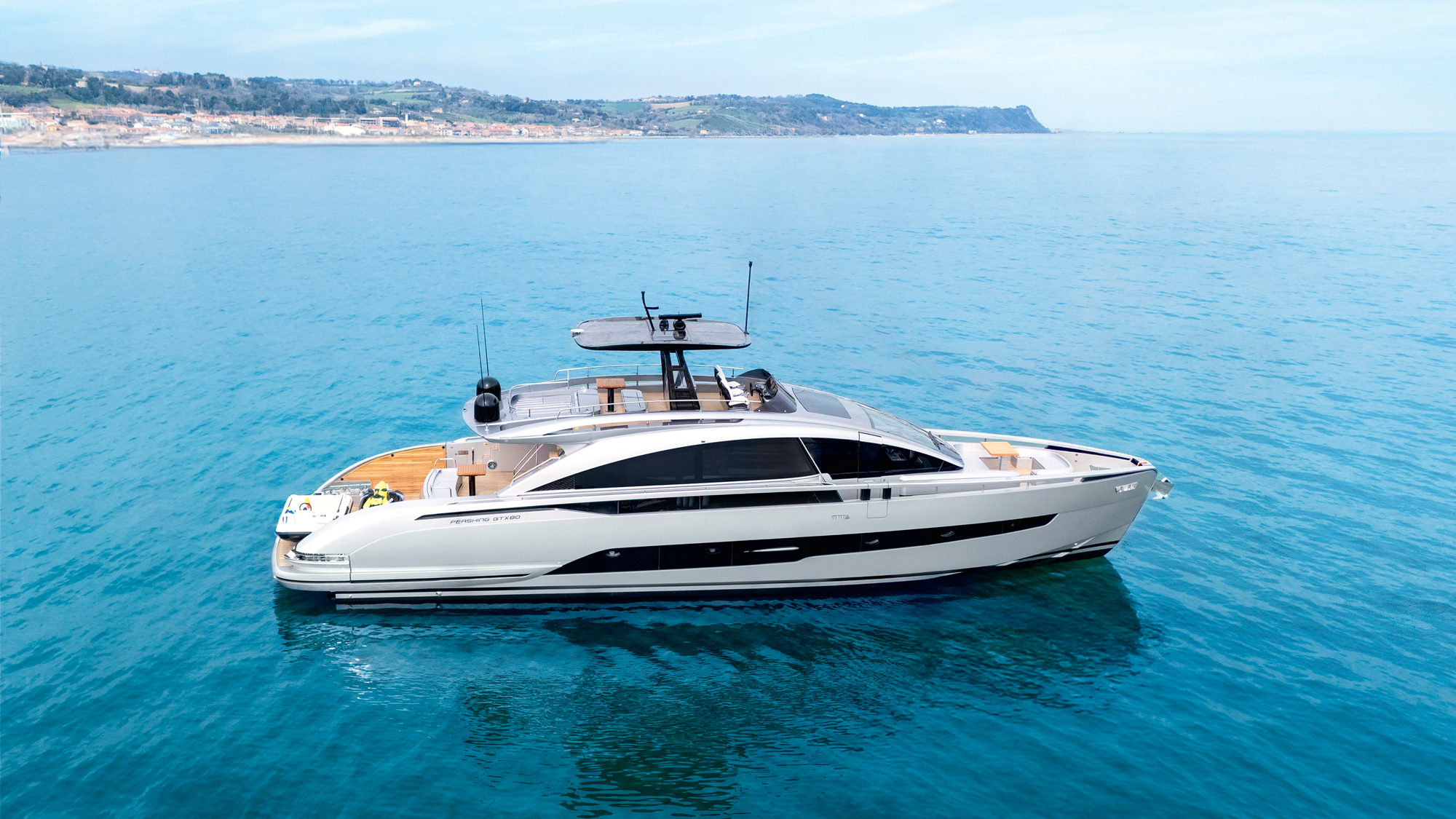 Pershing GTX80 first look: 80ft Sports Utility Yacht