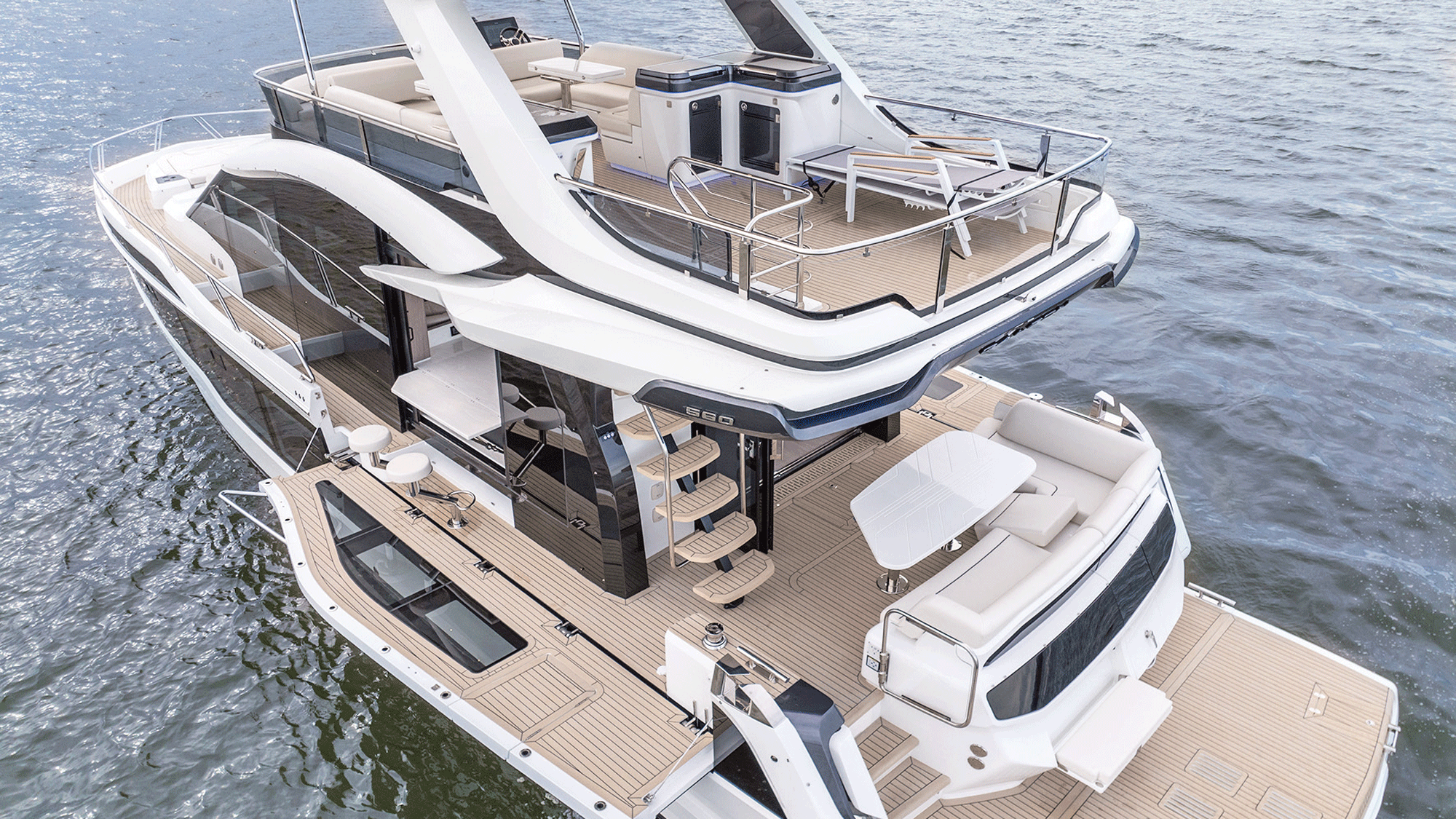 Galeon 560 Fly first look: Light galore with unexpected views