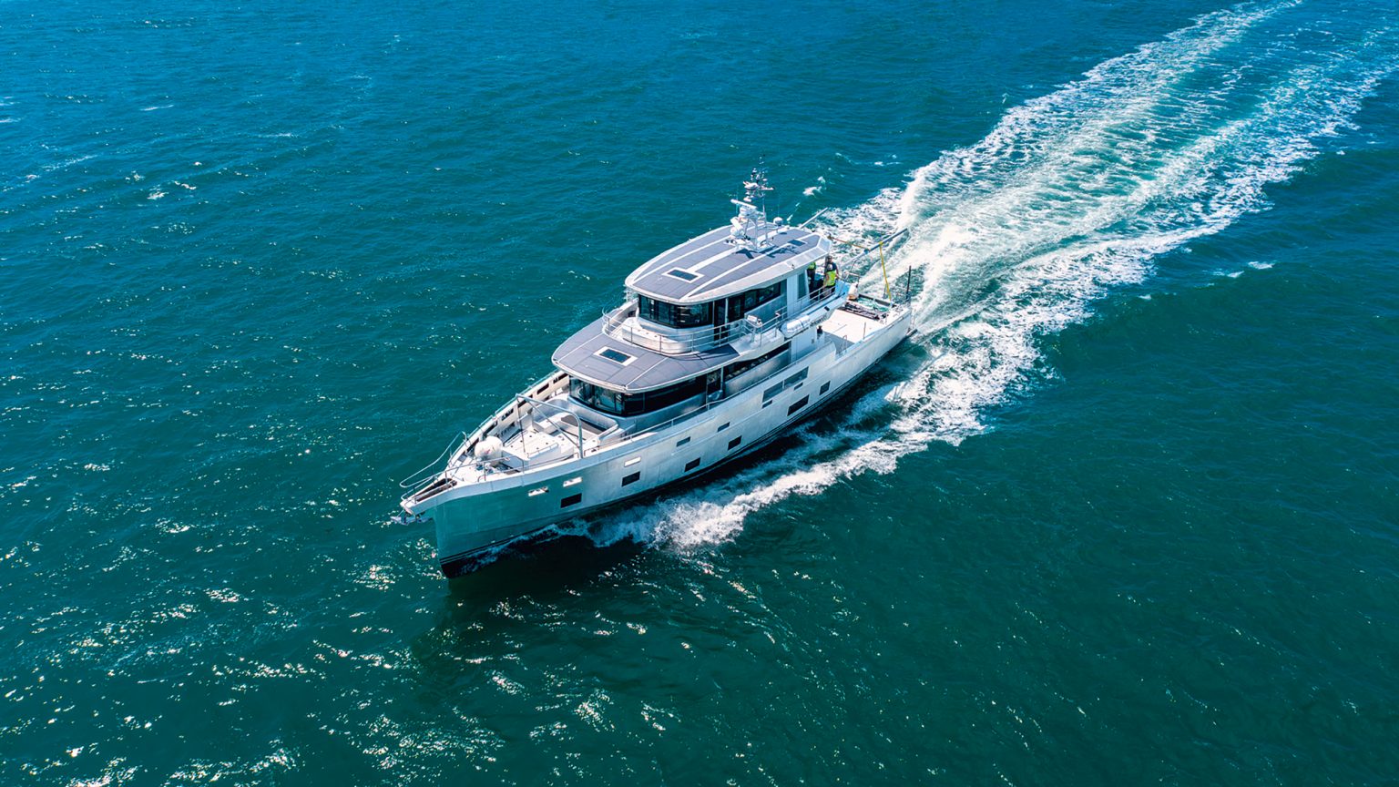 The ultimate long-range explorer yacht is available for co-ownership ...