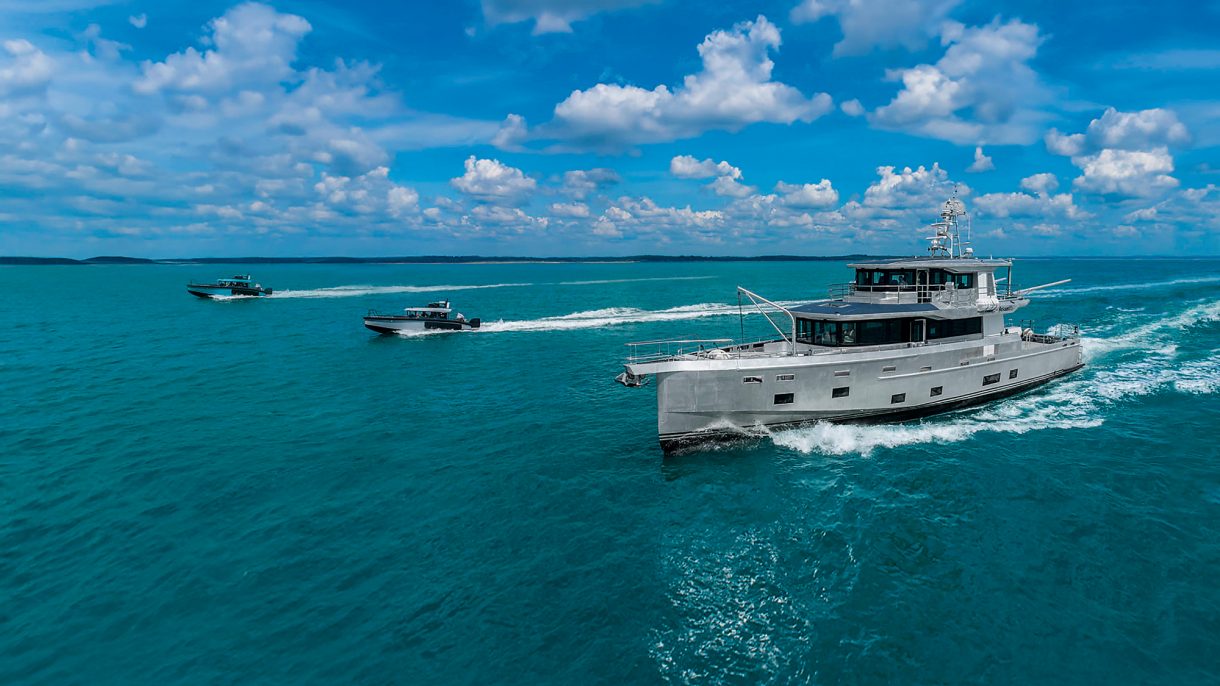 The ultimate long-range explorer yacht is available for co-ownership ...