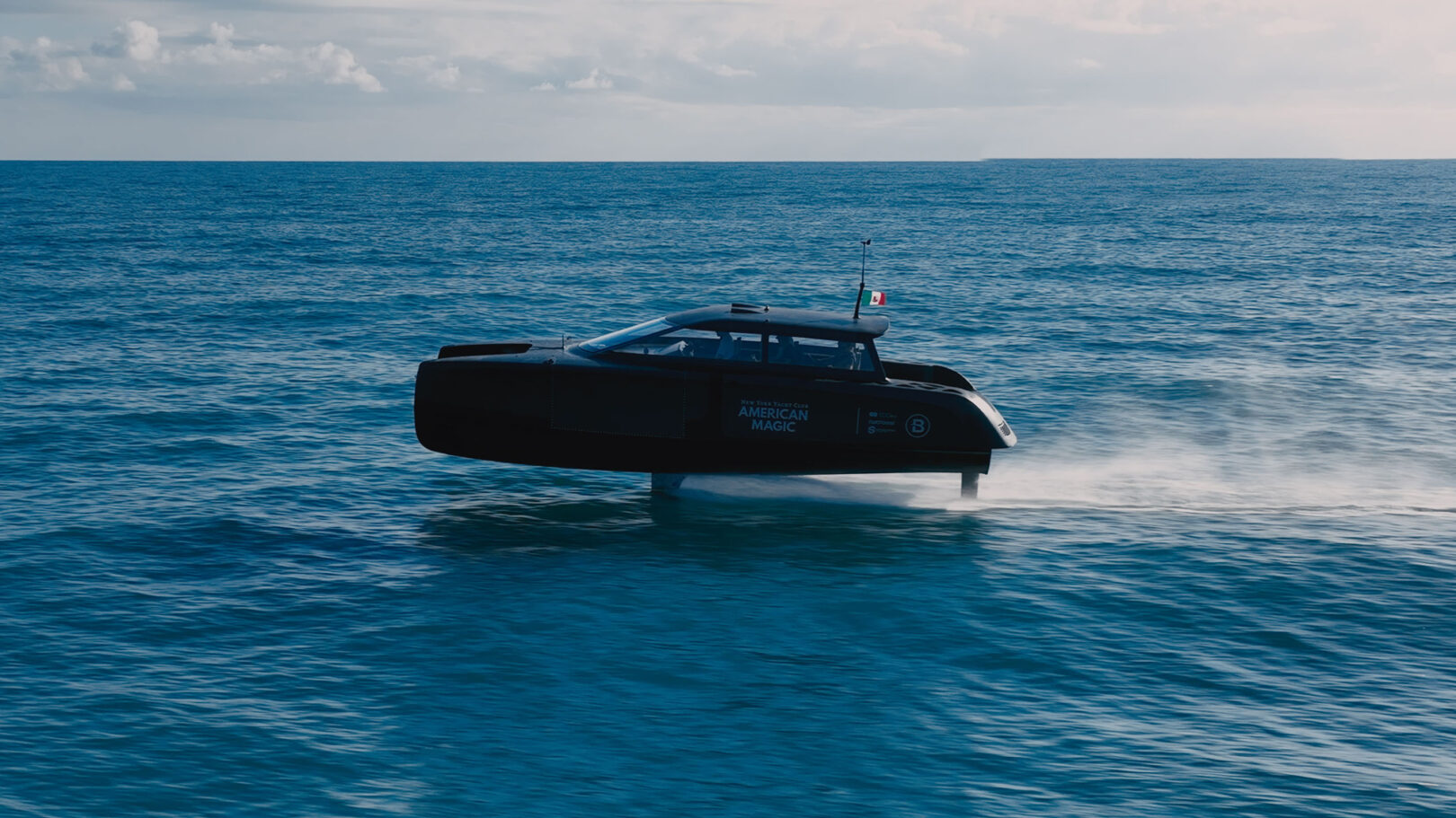 Bluegame's Radical Foiling Cat: The motorboat designed to keep up with ...