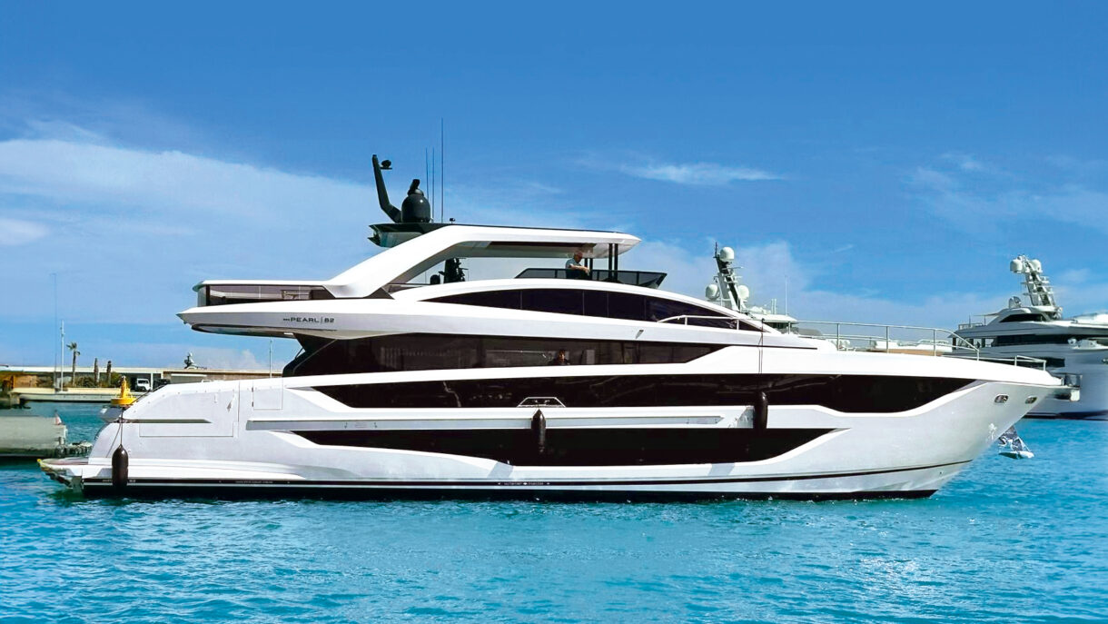 Pearl 82 first look: £5m British superyacht boasts several firsts for ...